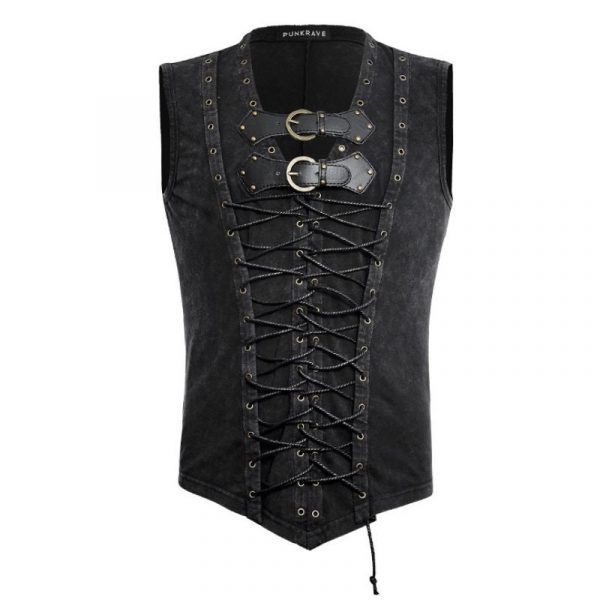 Corset & Gilet Steampunk Homme | Steampunk World